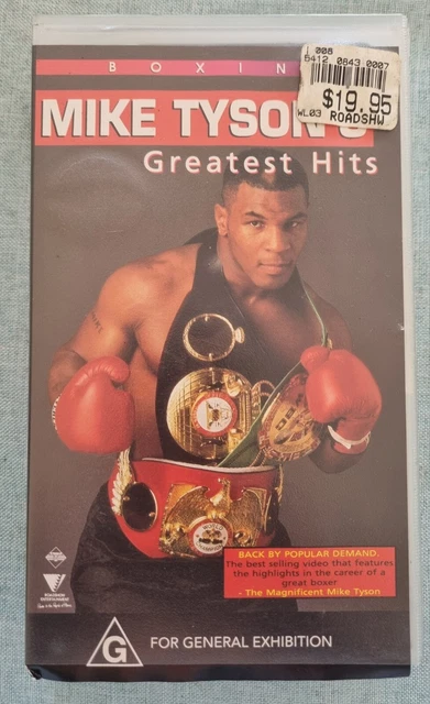 VINTAGE MIKE TYSON'S Greatest Hits VHS UP Video Sports Australia EUR 22 ...