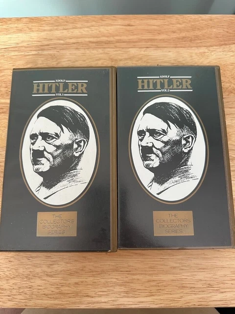 THE COLLECTORS BIOGRAPHY Series Adolf Hitler - Vols. 1 And 2 (VHS, 1995 ...