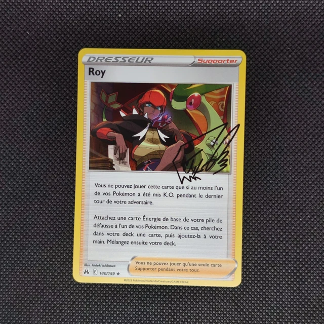 CARTE POKÉMON - Roy Holo 140/159 - EB12.5 Zénith Suprême - Neuf - FR ...