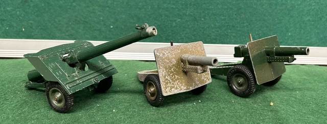 BRITAINS HERALD LEAD Heavy Howitzer Army Military Canon Toy Model £16. ...