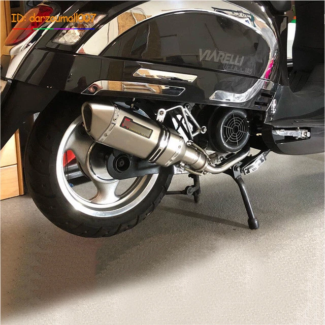 SLIP ON FOR Yamaha GY6 125 GY6-150 Scooter Exhaust System TOP Front ...