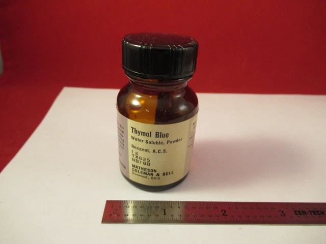 THYMOL BLUE TITRATION INDICATOR for NICOTINE METHYL-BLUE AS PICTURED 92 ...
