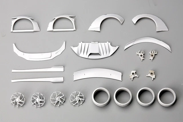 HOBBY DESIGN LB-WORKS Honda NSX Wide Body Kit 1/24 Tamiya Compatible ...