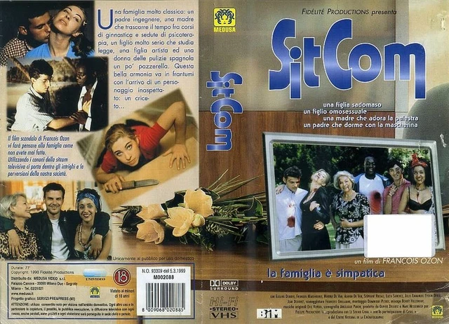 SITCOM 1998 DI Francois Ozon Rarissima Vhs E Custodia Originale Medusa ...