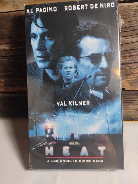 HEAT VHS 1995 Robert de Niro, Al Pacino FACTORY SEALED £10.69 - PicClick UK