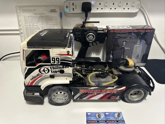 THUNDER TIGER MAN Truck Nitro 1/4 £349.00 - PicClick UK