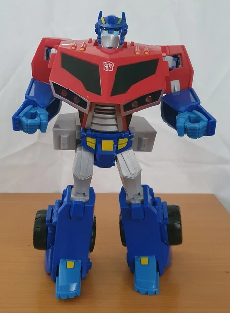 TRANSFORMERS ANIMATED ROLL Out Command Optimus Prime Toy EUR 27,39 ...
