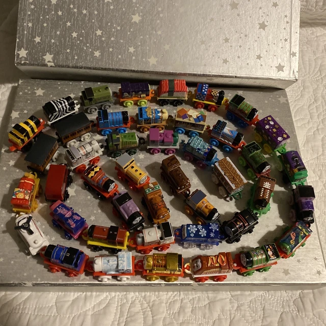 THOMAS & FRIENDS Large Minis Bundle Gold Thomas special Edition Great ...
