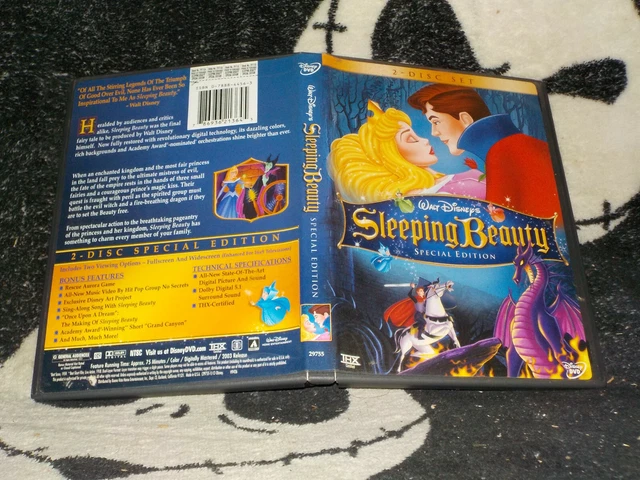 SLEEPING BEAUTY DVD +Insert Disney 2 Disc Free Shipping $11.10 ...