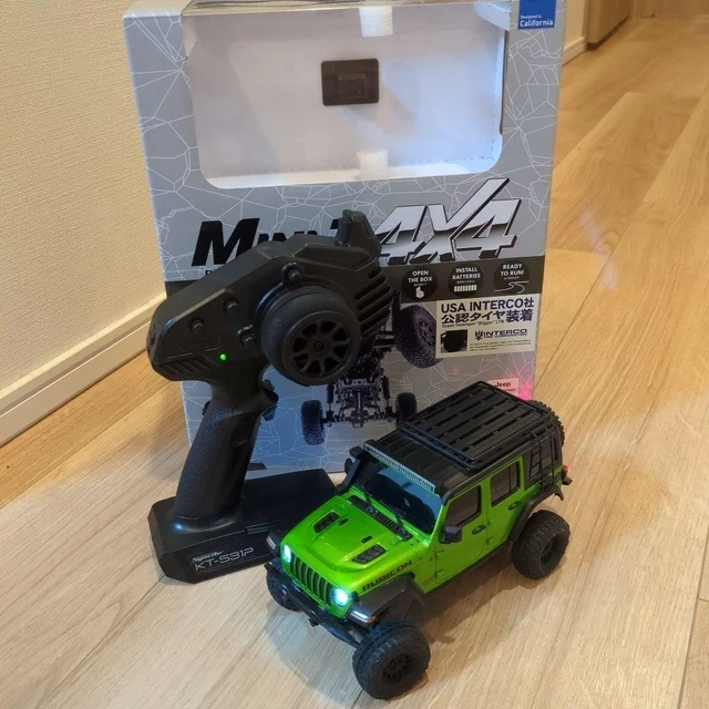 KYOSHO MINI-Z WRANGLER 4X4 Rock Crawler Rc Truck Off-Road Scale Model ...