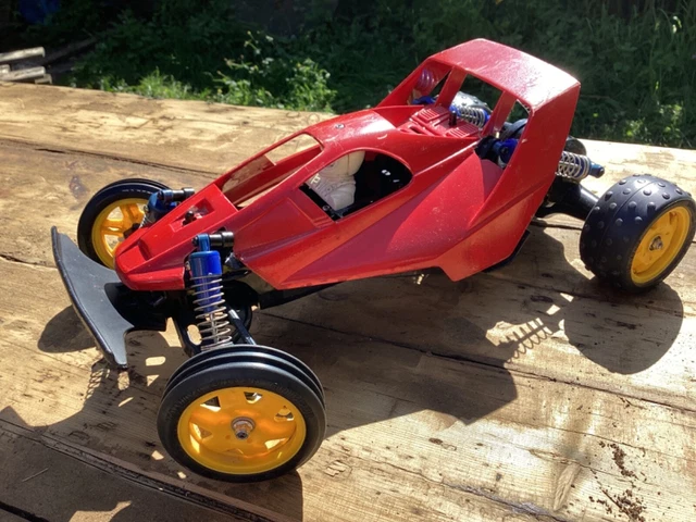 VINTAGE TAMIYA FIGHTER buggy RX Original rolling chassis £39.99 ...