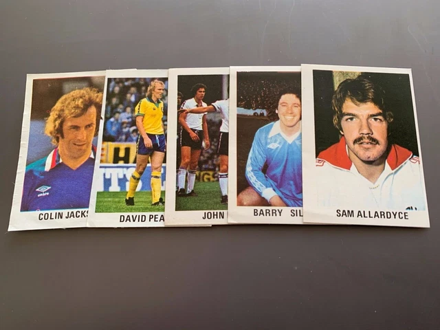 4 FKS SOCCER Stars 80 1980 Stickers - Price Per Sticker £1.00 - PicClick UK