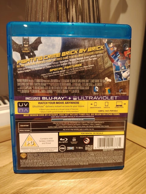 LEGO BATMAN: THE Movie DC Super Heroes Unite Blu-ray £2.24 - PicClick UK