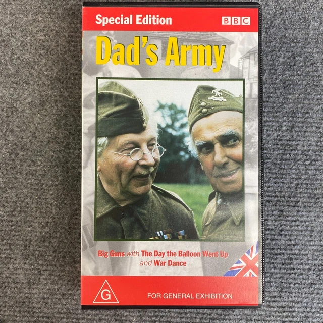 DAD'S ARMY VHS Special Edition Big Guns VHS Video BBC Comedy New Sealed ...