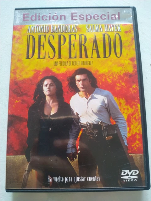 DESPERADO ANTONIO DRAPEAUX Salma Hayek Rodriguez Région 2 DVD Espagnol Livre Am EUR 25,80 ...