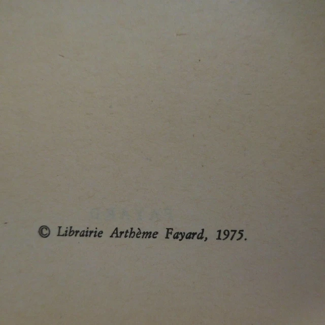 ROGER BORNICHE 1977 The Gang Artheme Fayard Novel Policeman France ...