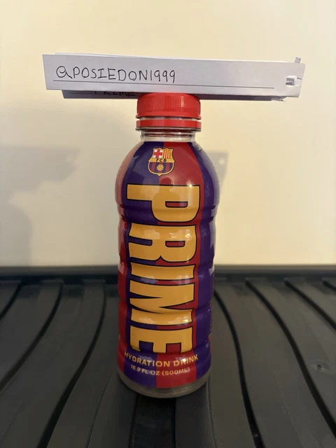 VERY VERY RARE Barcelona PRIME bottle *OPENED* with scratches and marks ...