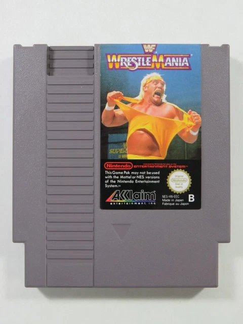 WWF WRESTLEMANIA NINTENDO Nes Pal-B Eec (Cartridge Only) EUR 14,55 - PicClick FR