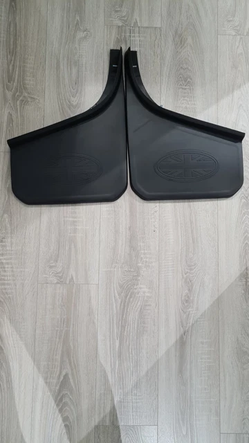 LAND ROVER DEFENDER Rear Mudflaps 90 & 110 20-24 Union Jacks L663 Large ...