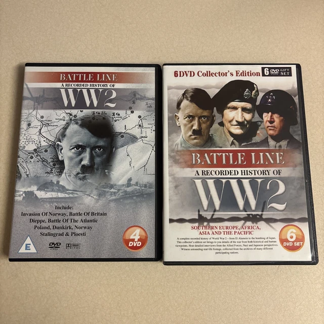BATTLE LINE A Recorded History Of World War 2 10 DVDs £6.17 - PicClick UK
