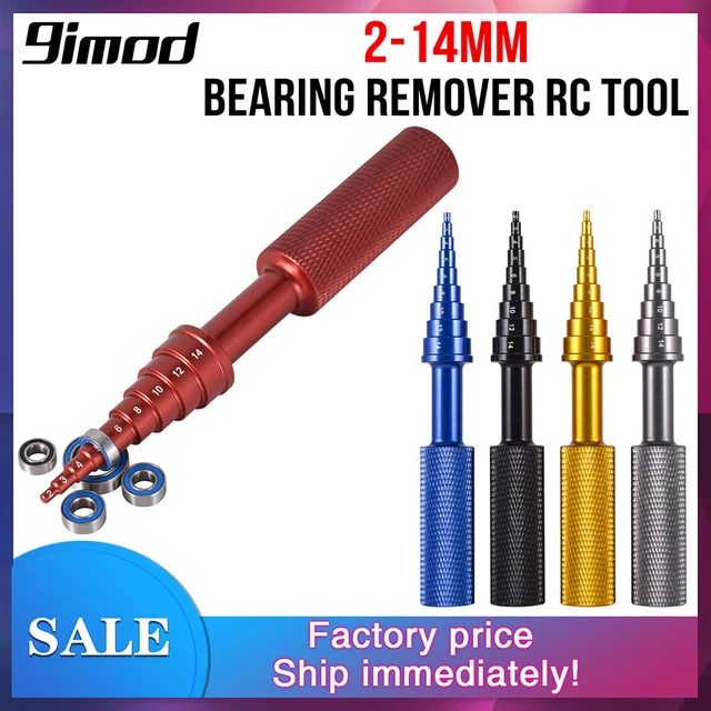 2-14MM BALL BEARING Removal Tool Puller Remover Aluminum for RC Car ...