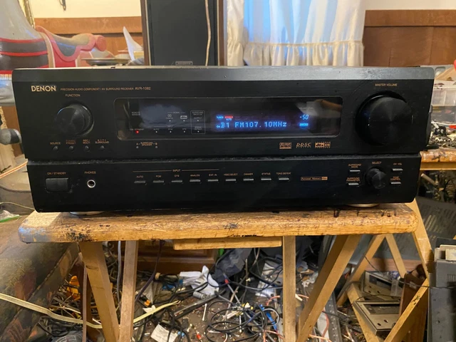 DENON AVR-1082 RECEIVER-VGC-110 W/C-Remote-Fully Working-60 Day ...