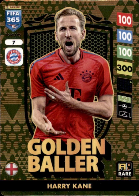 PANINI FIFA 365 Adrenalyn XL 2025 Card 7 - Harry Kane - Golden Baller EUR 21,99 - PicClick DE