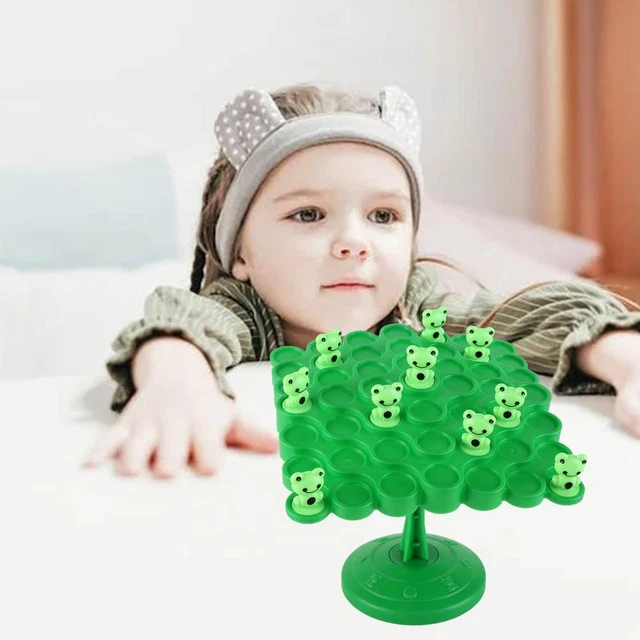 MATH COUNTING TOY Frog Balance Tree Balancing Board Game Balancing ...