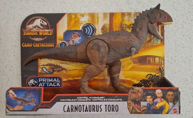 JURASSIC WORLD CAMP Cretaceous Carnotaurus Toro - Neuf - Livraison ...