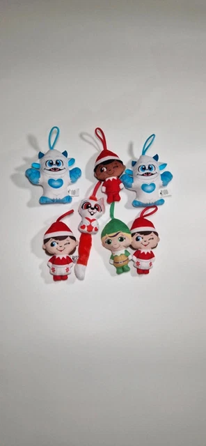MCDONALD’S CHRISTMAS PLUSH Hanging Decorations Elf Dolls Festive Toy ...