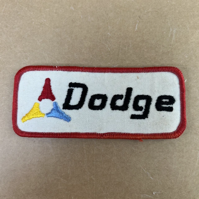 DODGE MOTORSPORTS TRUCK Car Vintage Style Retro Patch Iron Sew Cap Hat ...