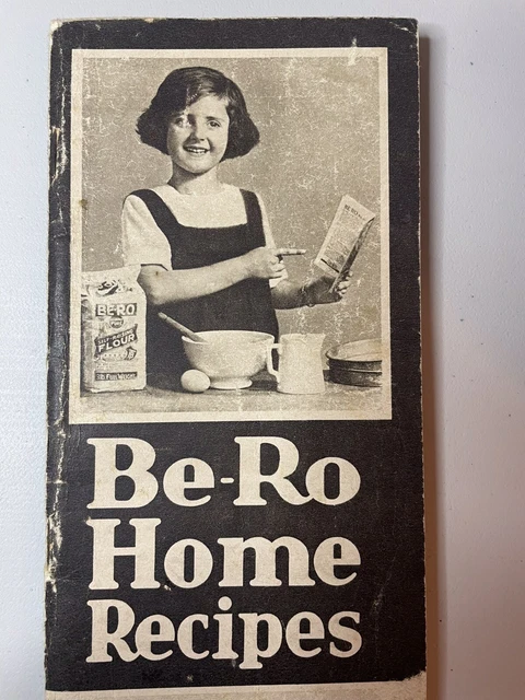 BE-RO HOME RECIPES Scones Cakes Pastry Puddings Baking Book 18th ...