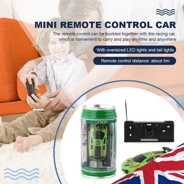 COKE CAN MINI Cans RC Car Battery Operated RC Car Micro Racing Car for ...