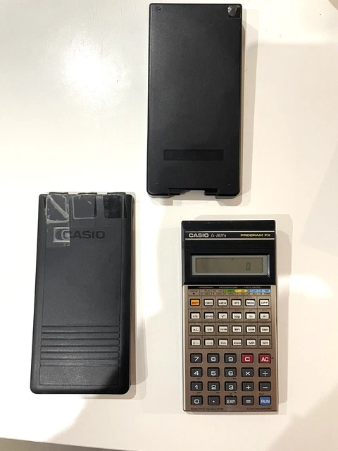 CALCULATRICE CASIO FX - 180 PA Program FX électronique Vintage testée ...