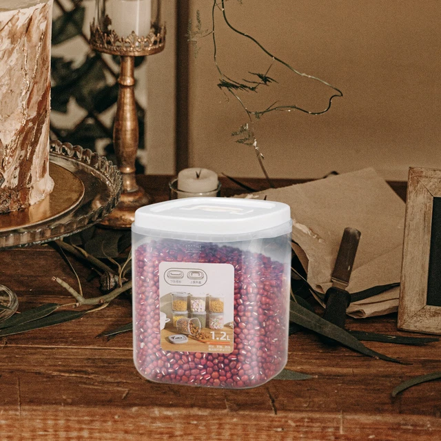 CONTENEUR DE STOCKAGE Riz Bidons Garde-manger Bocaux Nourriture Sèche ...