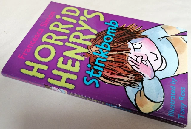 BOOK - FRANCESCA Simon / Tony Ross Horrid Henry's Stinkbomb Paperback ...