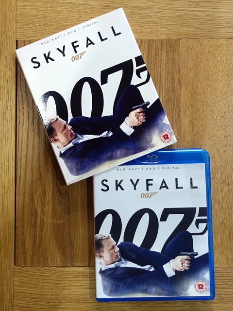 JAMES BOND 007 Skyfall BLU-RAY DVD DIGITAL Daniel Craig EXCELLENT ...