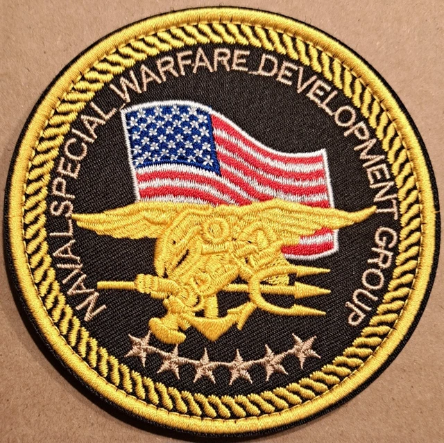 NAVAL SPECIAL WARFARE Development Group DEVGRU embroidered hook and ...