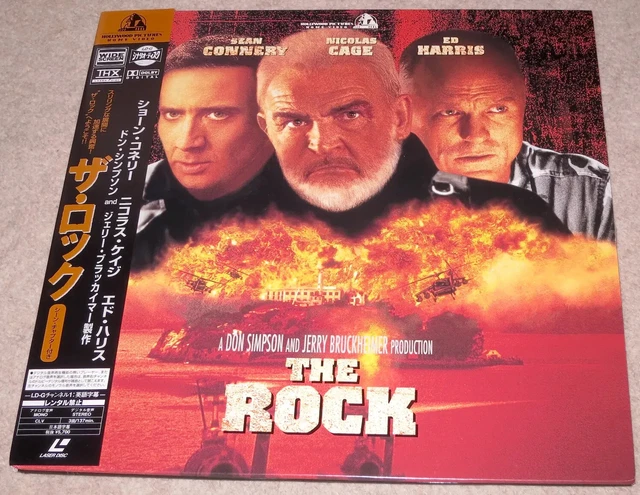 SEAN CONNERY THE ROCK Nicolas Cage Ed Harris JAPAN LASERDISC 2LD NTSC ...