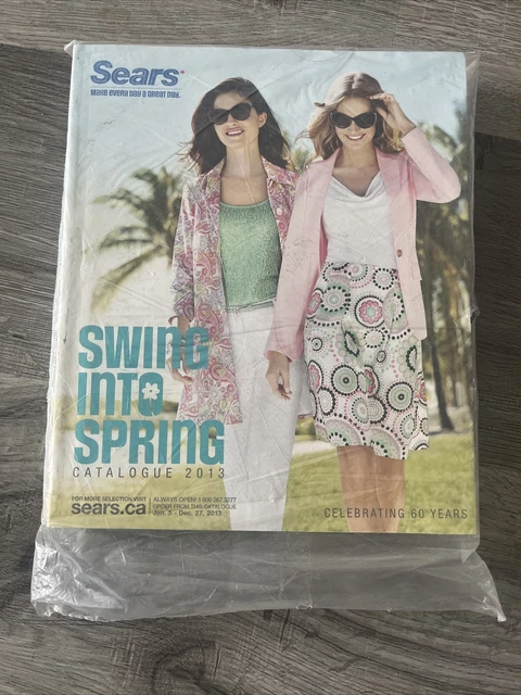 VINTAGE SEARS 2013 Sealed Spring Summer Catalog Fashion Electronics ...