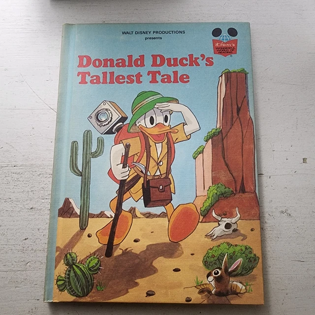 WALT DISNEY DONALD Duck`s Tallest Tale - Wonderful World of Reading ...