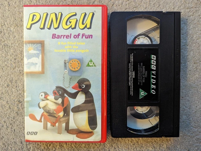 PINGU BARREL OF Fun VHS Video BBC EUR 4,58 - PicClick FR
