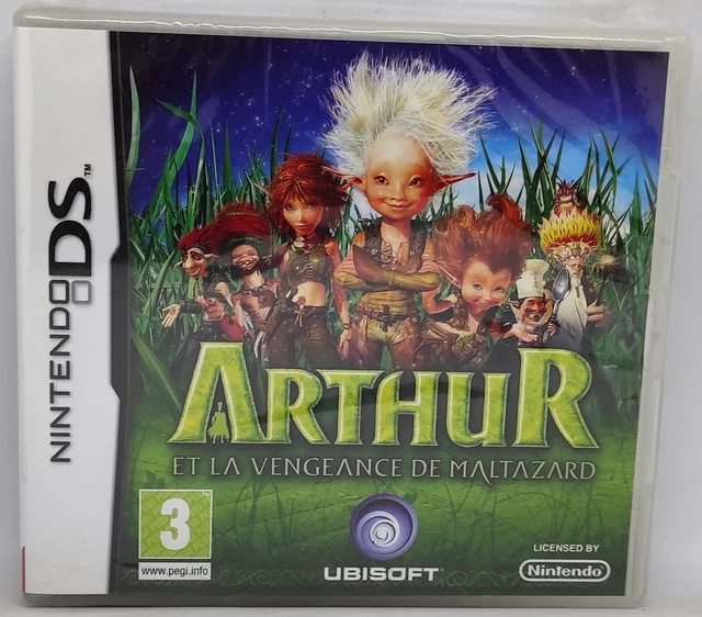 ARTHUR AND THE Revenge of Maltazard Game DS, 2DS & 3DS New Under ...