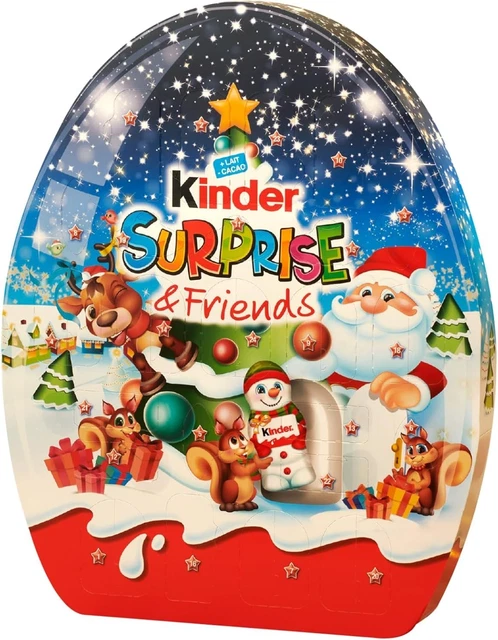 KINDER SURPRISE & Friends Calendario Avvento 2025, 29 Cioccolatini ...