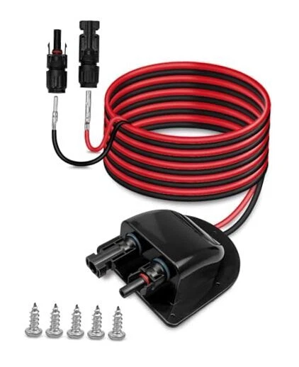 WATERPROOF SOLAR CONNECTOR Entry Gland Cable Junction Box Through RV ...