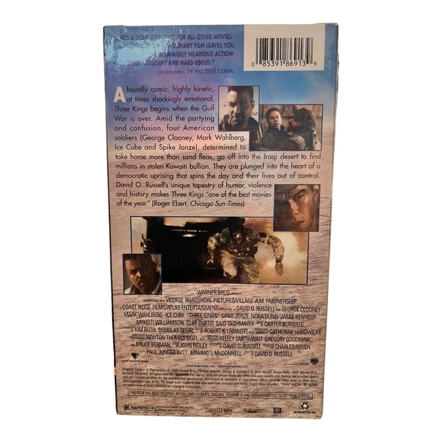 THREE KINGS VHS Tape Warner Brothers Home Video £9.03 - PicClick UK