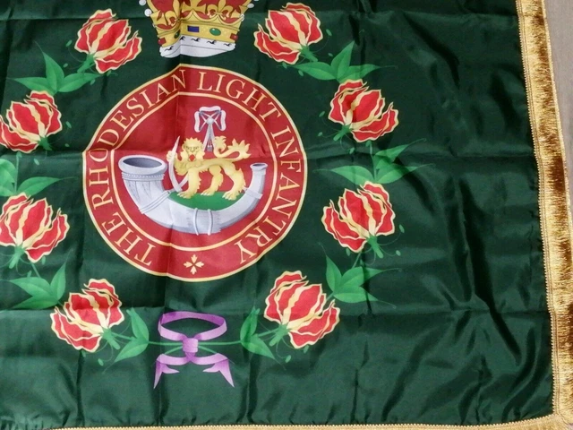 THE RHODESIAN LIGHT Infantry Regimental colours flag £30.00 - PicClick UK