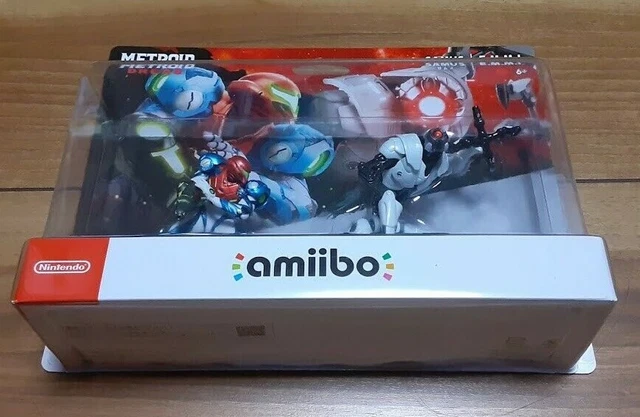 NINTENDO METROID DREAD amiibo Samus & E.M.M.I.Double set 2021 Game ...