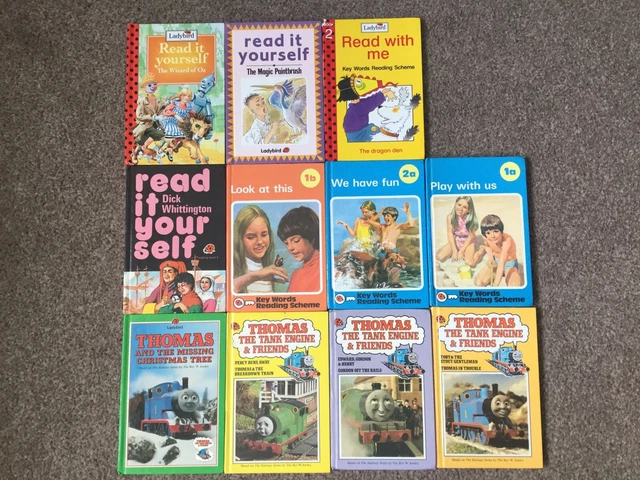 VINTAGE LADYBIRD BOOKS Thomas Tank Engine And Read It Yourself 11 Books ...
