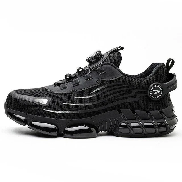 SAFETY TRAINERS SAFETY Shoes Steel Toe Cap Trainers Work Shoes Men ...